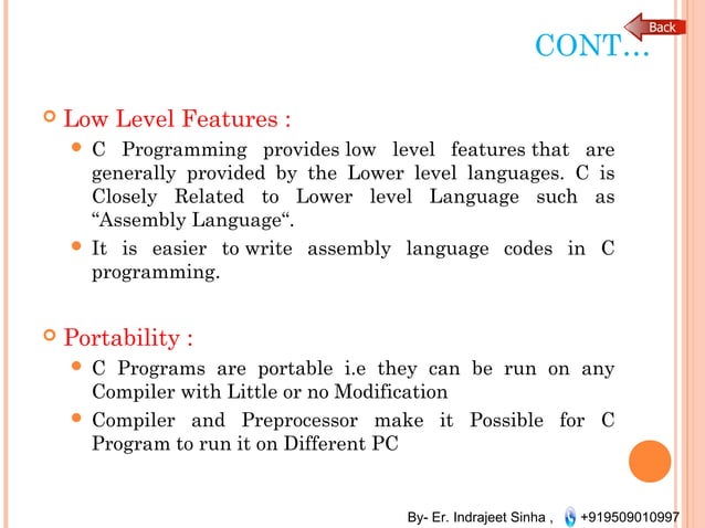 Programming in c | PPT