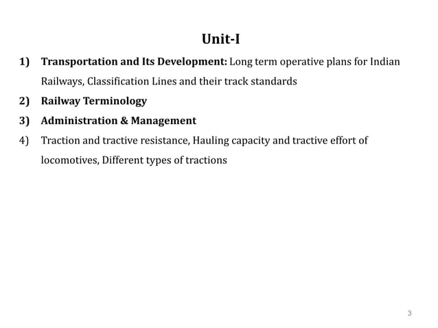 unit-i-railways-classification-lines-track-traction-tractive-resistance ...