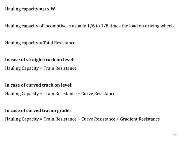 unit-i-railways-classification-lines-track-traction-tractive-resistance ...