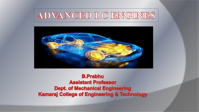 Unit i - si engine | PPTX