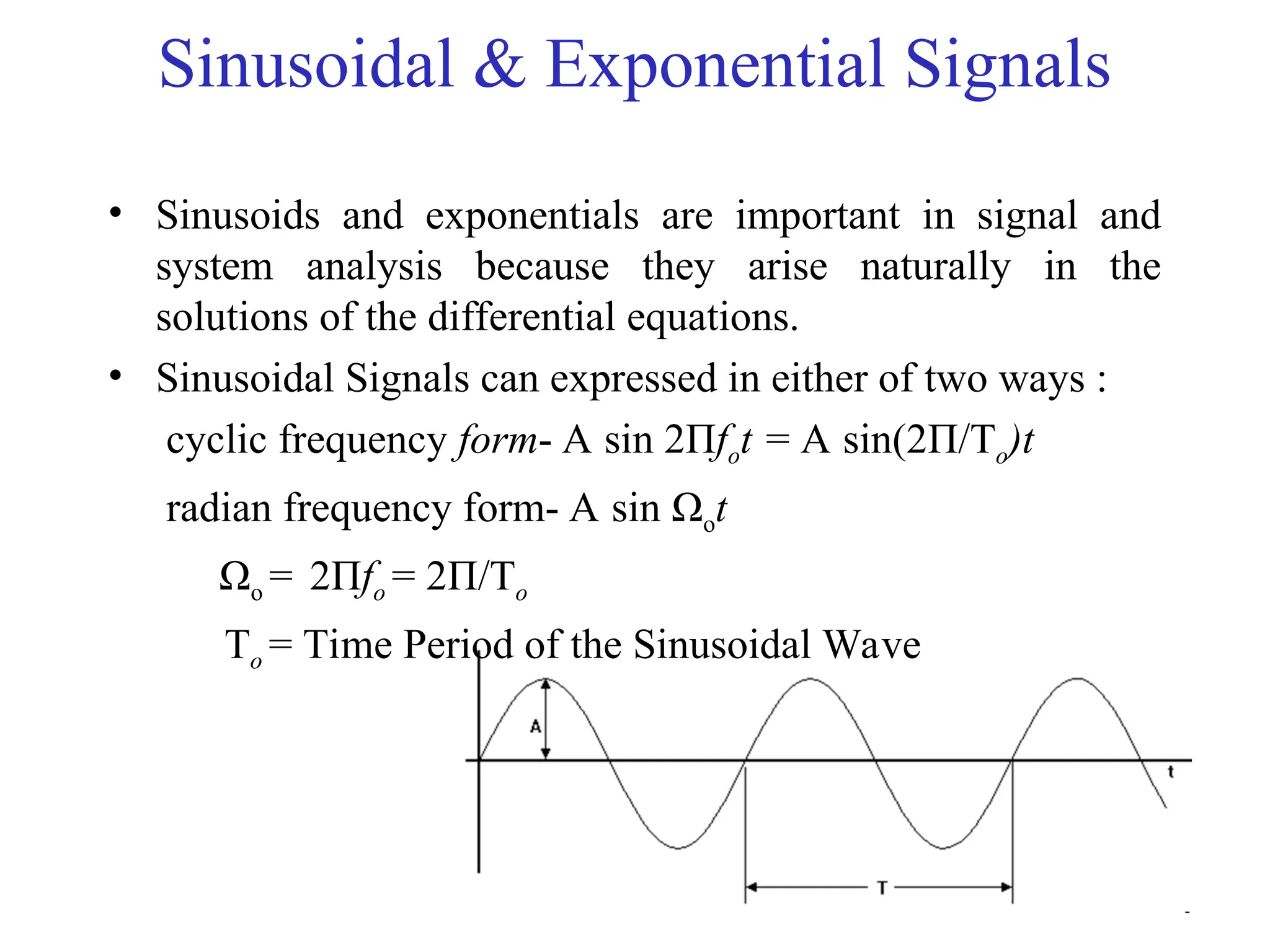 classification of continuous and discrete time signals | PPT