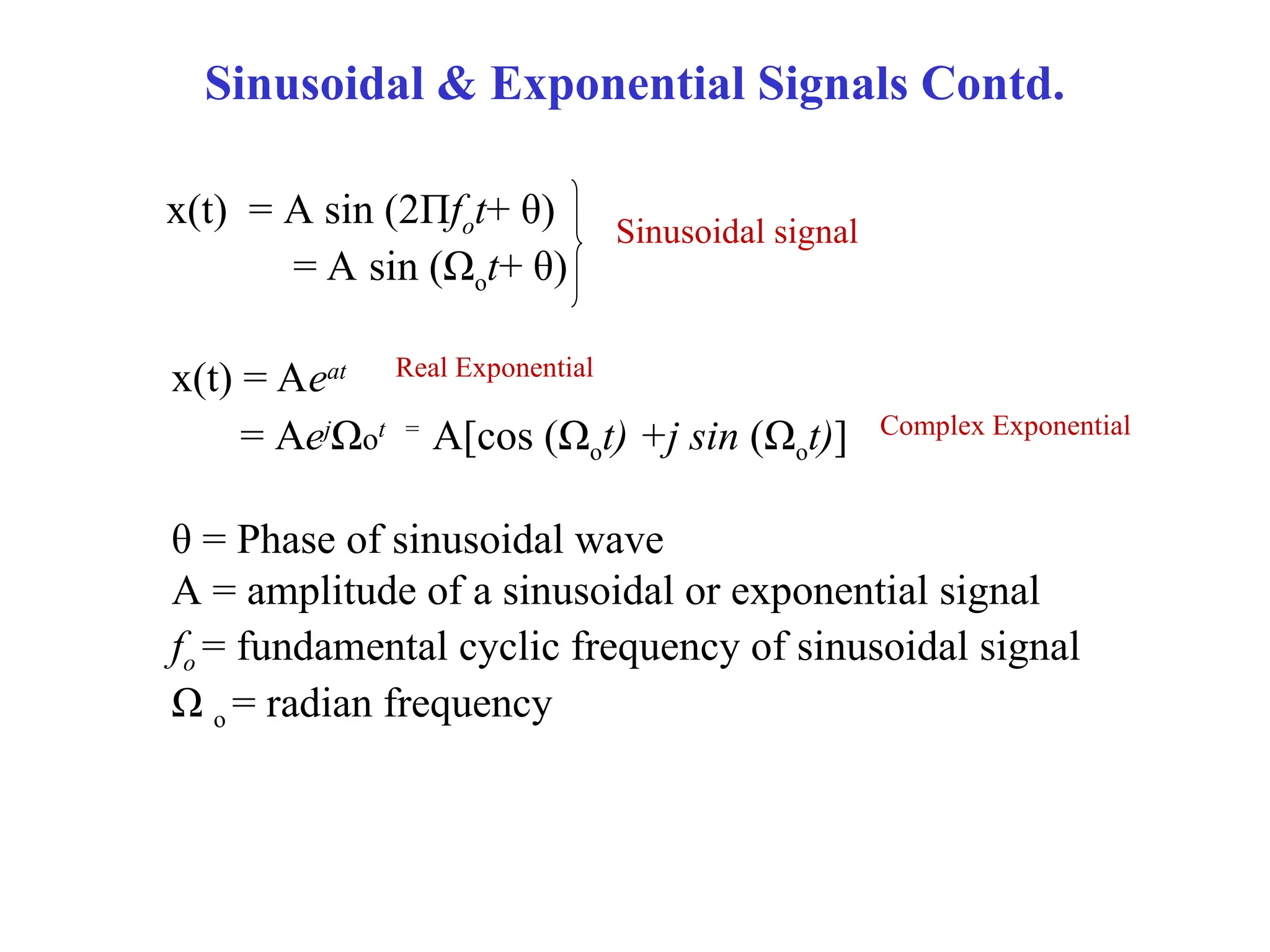 classification of continuous and discrete time signals | PPT