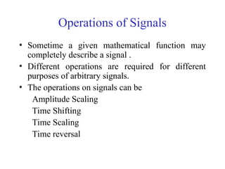 classification of continuous and discrete time signals | PPT