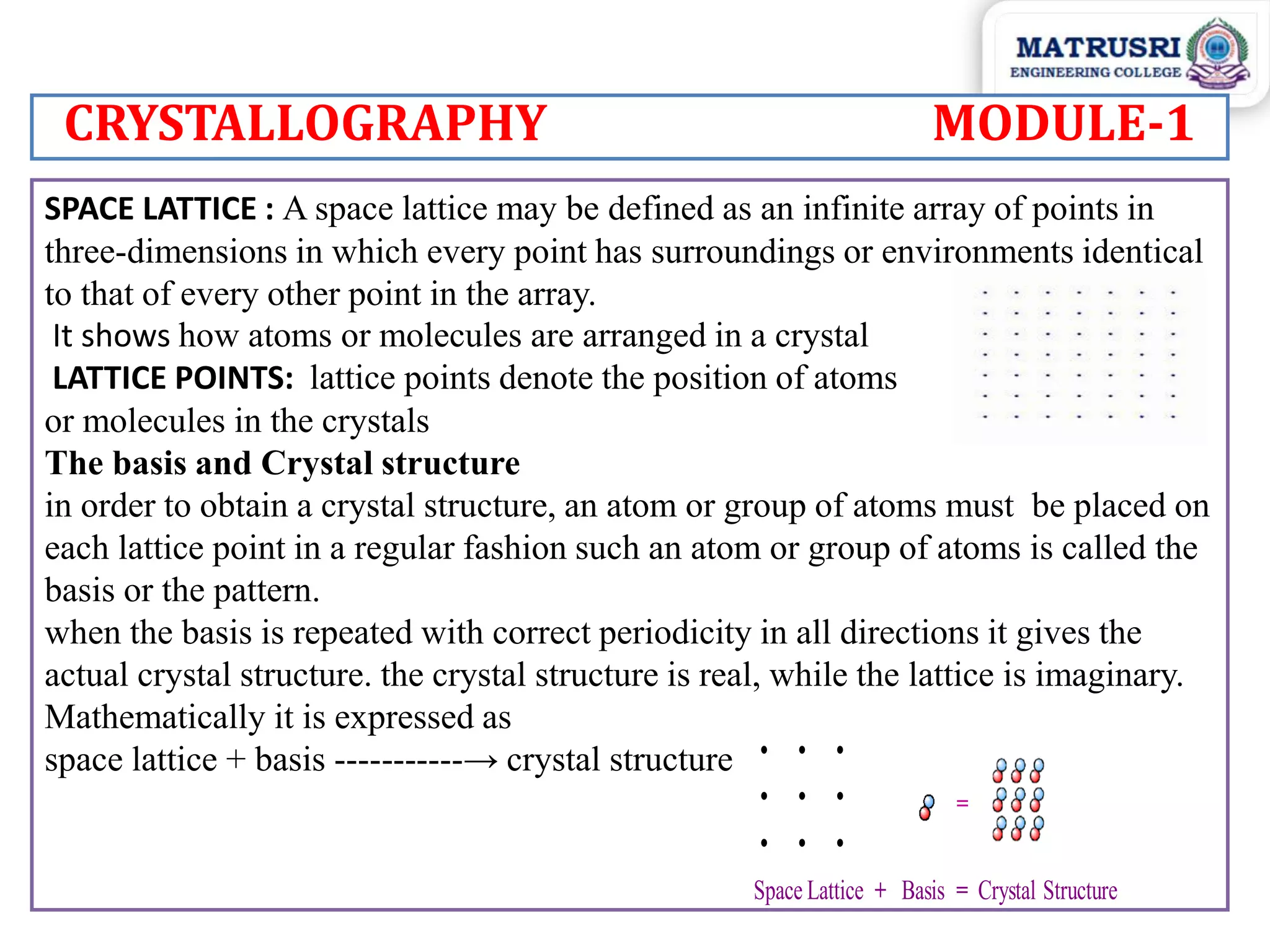 Crystallography and Crystal defects | PDF