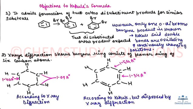 Unit 1-Structure of benzene(Analytical & Synthetic Evidence) | PPTX