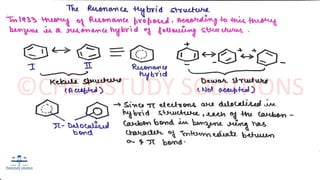 Unit 1-Structure of benzene(Analytical & Synthetic Evidence) | PPTX
