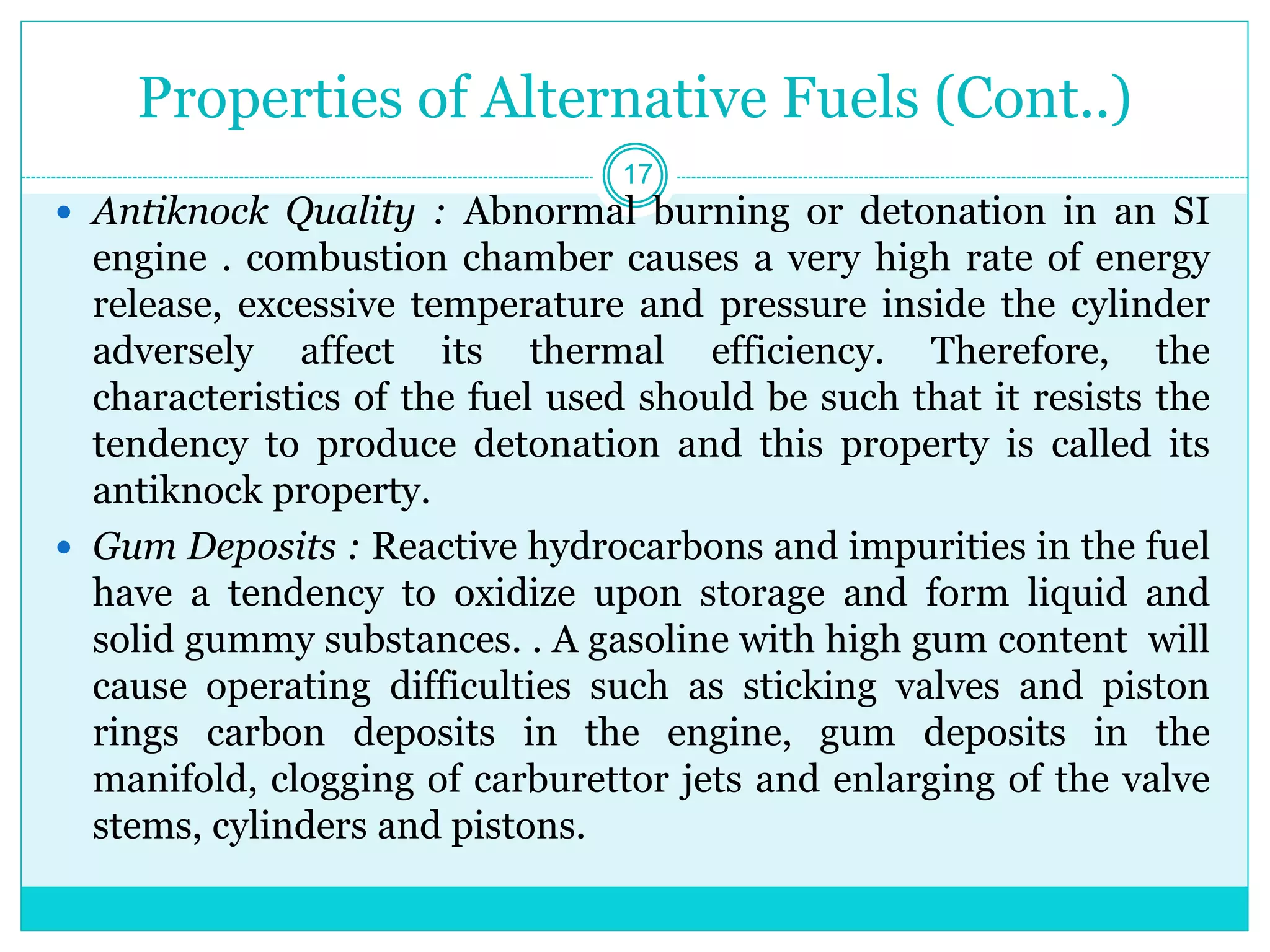 Alternative Fuels | PPTX | Power and Energy Industry | Industries