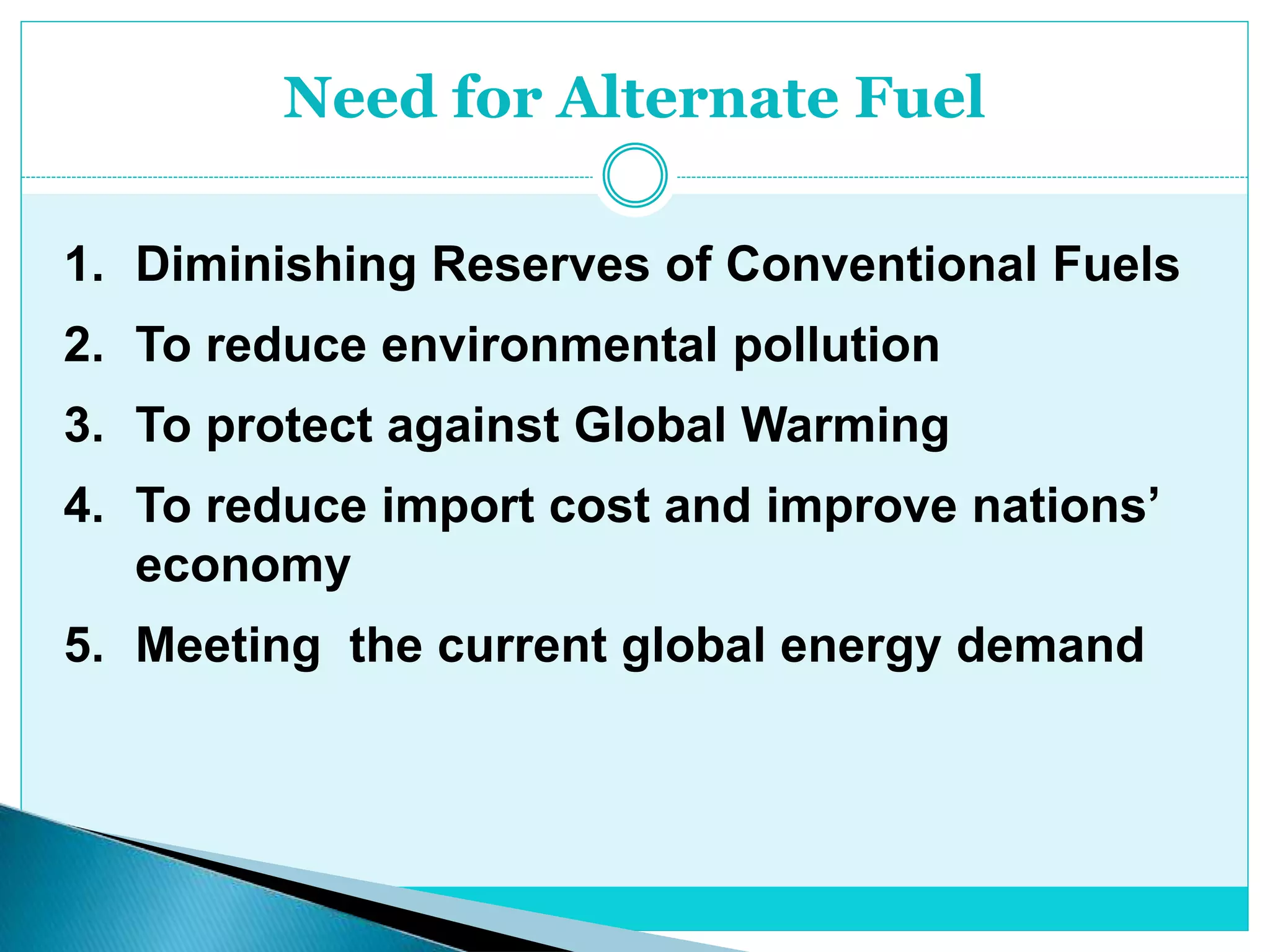 Alternative Fuels | PPTX