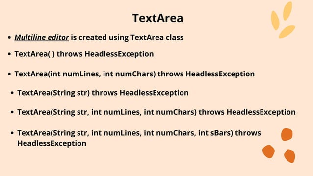 Unit-1 awt advanced java programming | PDF