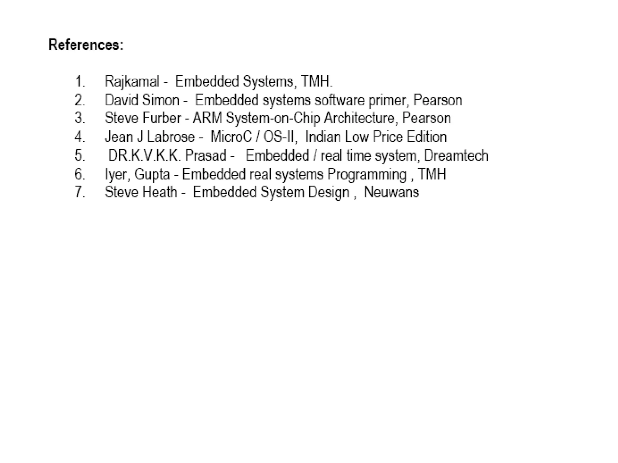 Unit-I Basic Embedded System Notes | PDF