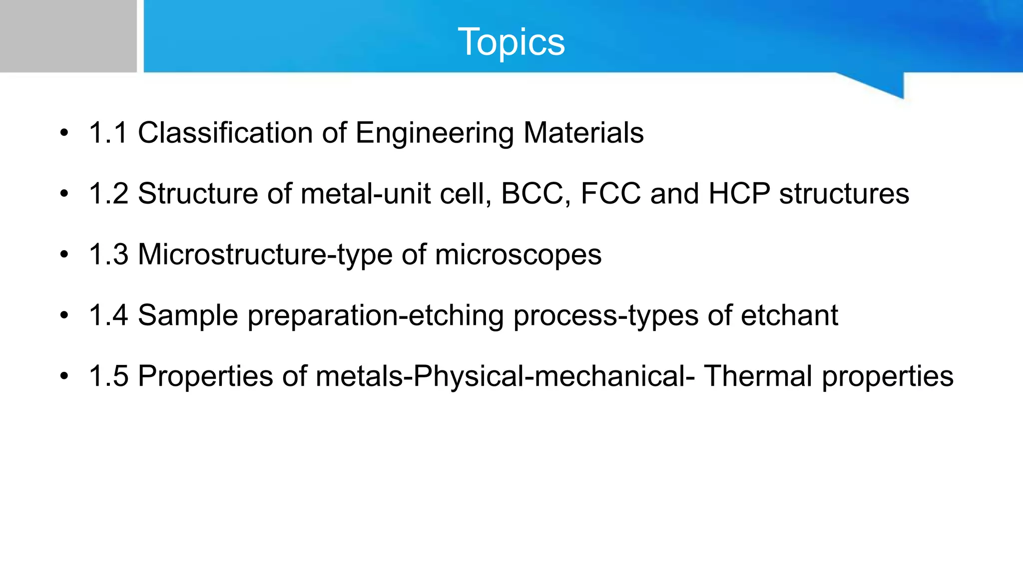 Unit-I BASICS OF ENGINEERING MATERIALS.ppt