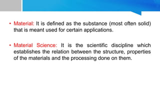 Unit-I BASICS OF ENGINEERING MATERIALS.ppt