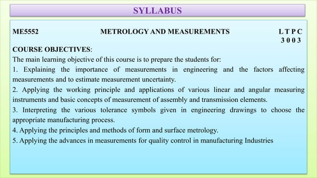 UNIT-I BASICS OF METROLOGY.pptx