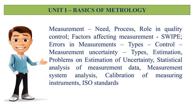 UNIT-I BASICS OF METROLOGY.pptx