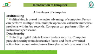 Characteristics of Computer in Business information technology | PPTX