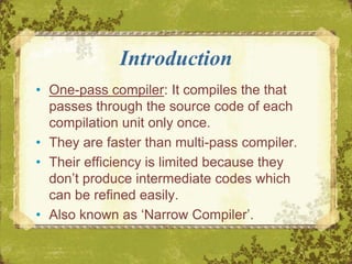 Compiler Design Basics | PPT