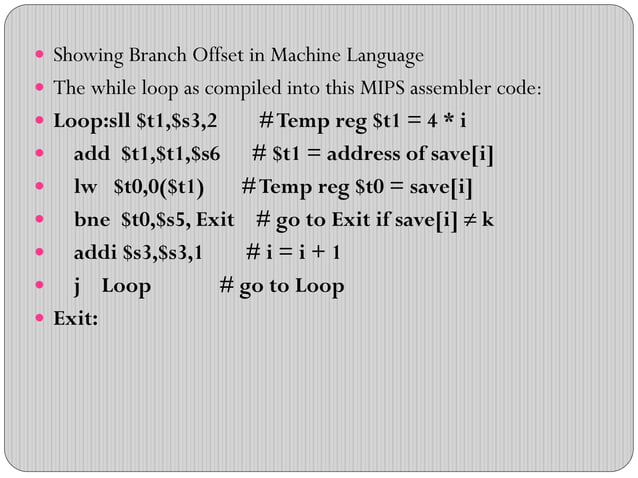 Unit i ca- mips addressing | PDF