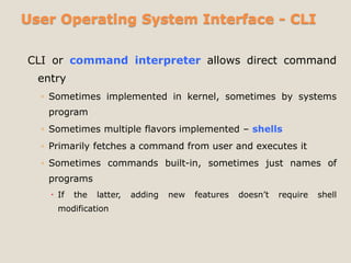 OS Services, System call, Virtual Machine | PPT