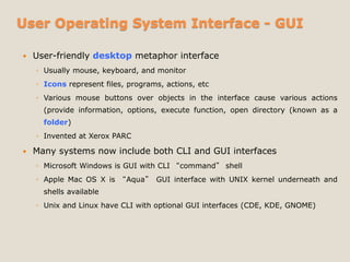 OS Services, System call, Virtual Machine | PPT