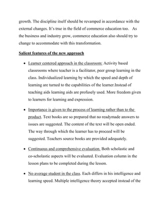 Unit -i_commerce_curriculum[1] | PDF