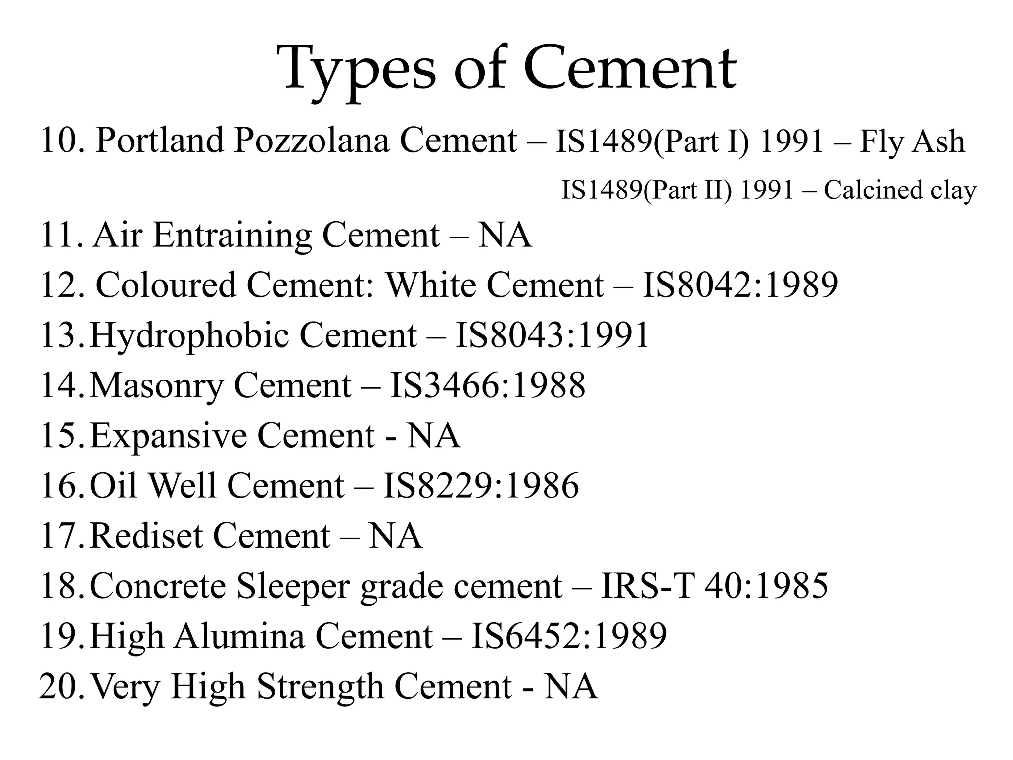 Unit I - Constituent Materials | PPTX