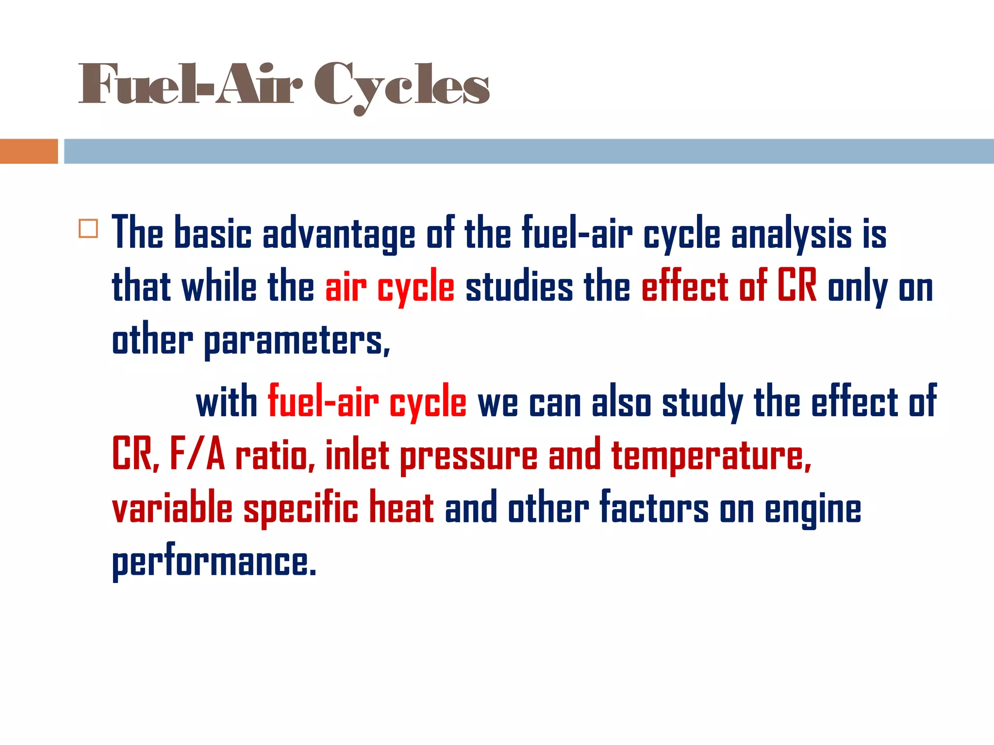 Acutal Cycles and Their Analysis - Unit-I | PPT