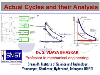 Acutal Cycles and Their Analysis - Unit-I | PPT