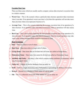 U nit i data structure-converted | PDF