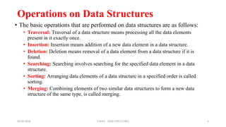 Data Structures (CS8391) | PPTX