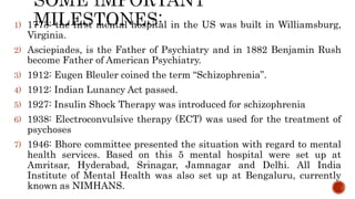 Evolution of Mental Health Services | PPTX