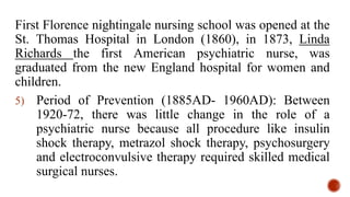 Evolution of Mental Health Services | PPTX