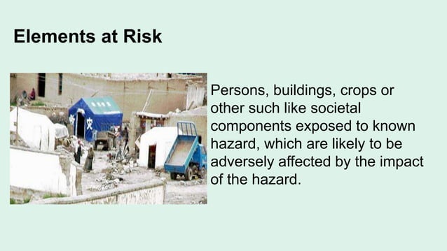 UNIT – I: Natural Disasters, Complex Humanitarian Emergencies & Climate ...