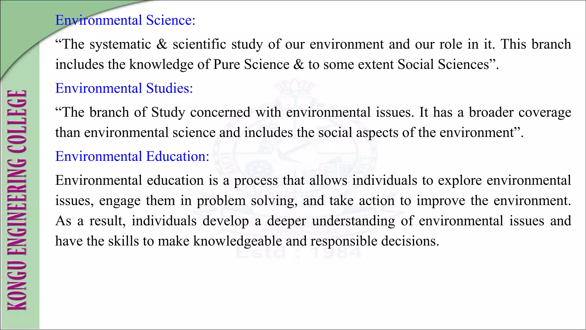Environmental Science - Forest Resources | PPT