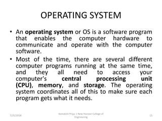 Unit i fundamentals | PPT