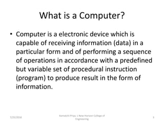 Unit i fundamentals | PPT