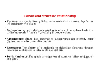 Fundamentals of Dyes and its applications | PDF