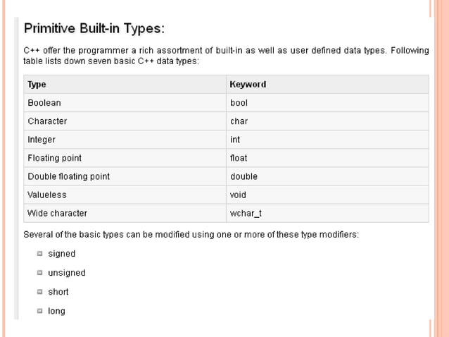 Unit - I Fundamentals of Object Oriented Programming .pptx