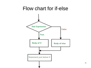 basic of desicion control statement in python | PDF | Programming Languages | Computing