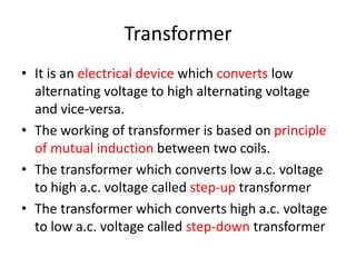 B.Sc. Sem - II Physics- II , Unit ii | PPT