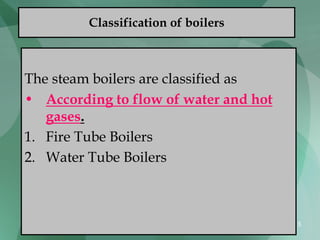 Boilers ,Types ,Construction and Working | PDF