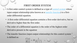 control systems - time specification domains | PPTX