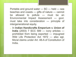 UNIT-II- Env Law Principles (1).pptx ooo | PPTX