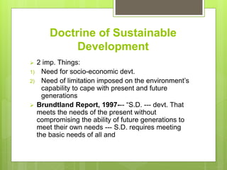 UNIT-II- Env Law Principles (1).pptx ooo | PPTX