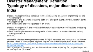 UNIT-II-Disaster Management Cycle | PPTX