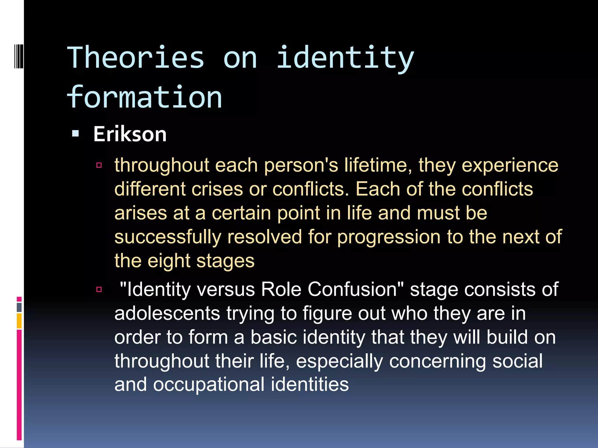 Identity Formation | PPTX