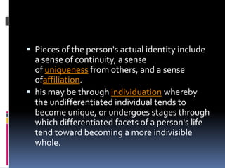 Identity Formation | PPTX