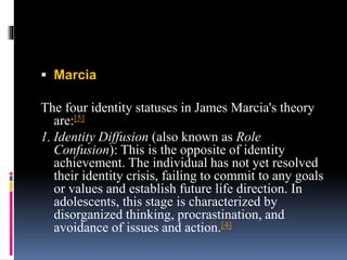 Identity Formation | PPTX