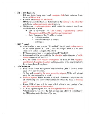 Unit II -Mobile telecommunication systems | PDF | Computer Networking | Computing