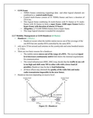 Unit II -Mobile telecommunication systems | PDF | Computer Networking | Computing