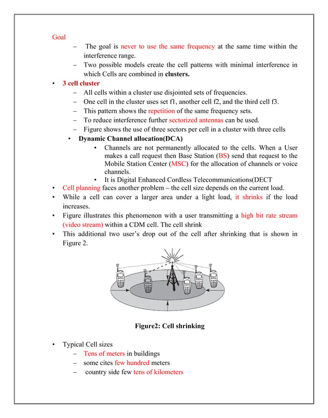 Unit II -Mobile telecommunication systems | PDF | Computer Networking | Computing